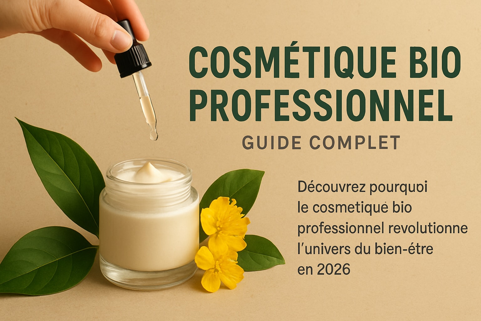 Guide Complet du Cosmétique Bio Professionnel en 2026 | Green Spa ...